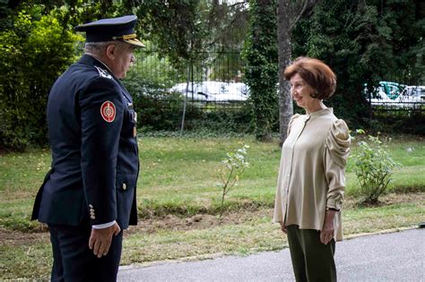 Претседателката Сиљановска Давкова го посети Генералштабот на Армијата и Министерството за одбрана