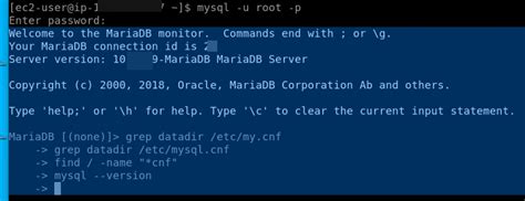 Solved Find The Location And Size Of My Mariadb Database On A Centos