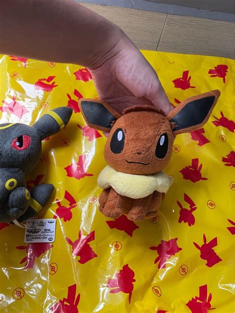Eevee Pokemon Plush Soft Toys Plushie Soft Toys Hobbies Toys Toys Games On Carousell