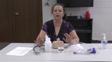 Practical Nursing Peg Tube Feeding Assessment YouTube