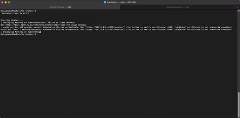 unable setup local meshery development server meshery layer5