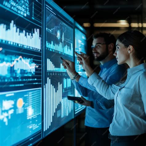 A Team Analyzing Quantitative Data To Identify User Behavior Patterns