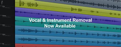 Vocal Instrument Removal
