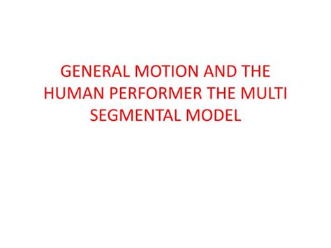 General Motion Pptpptx