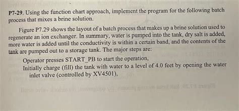 p7 29 using the function chart approach implement