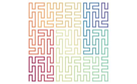 Create Space Filling Curves — Sfc2x2 • Sfcurve