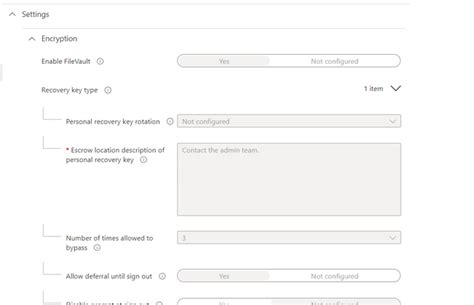 Macbook Enrollment Filevault Error R Intune