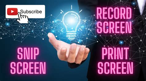 DIY Record Screen Snip Screen And Print Screen YouTube