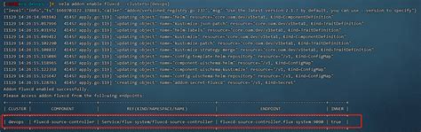 Bug Specifying A Cluster To Enable Fluxcd Will Delete The Fluxcd