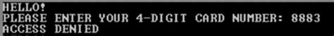 github elmahygurl atm assembly an id and passcode verification