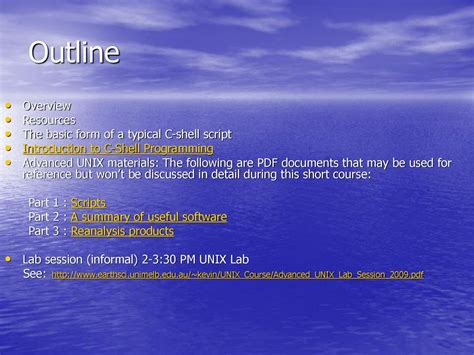Introduction To Advanced Unix Ppt Download