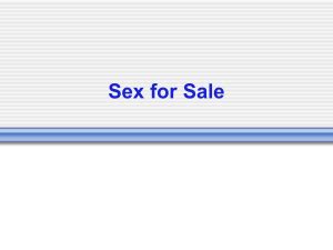 Sex Work Controversy In Canada Buying Sex Analysis