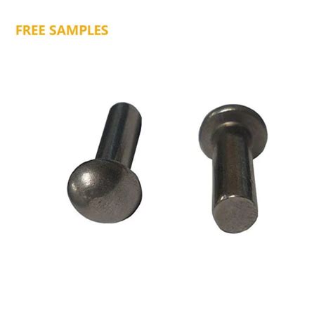 Round Head Stainless Solid Steel Rivet Solid Rivets Fasteners Solid