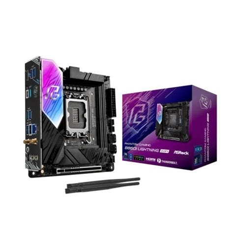 Placa Base Asrock B860 Mini Itx Lga 1851 Phantom Gaming Lightning Wifi