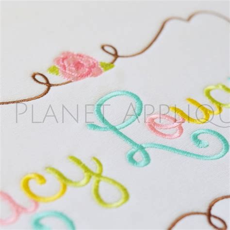 Cursive Script Etsy