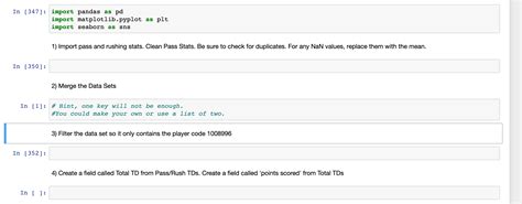 In Import Pandas As Pd Import Chegg Com
