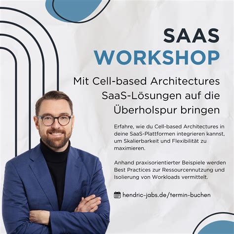 Neuer Workshop Cell Based Architectures Hendric Jabs It Solutions