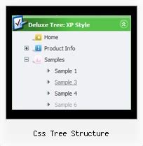 Css Tree Structure Javascript Tree Menu