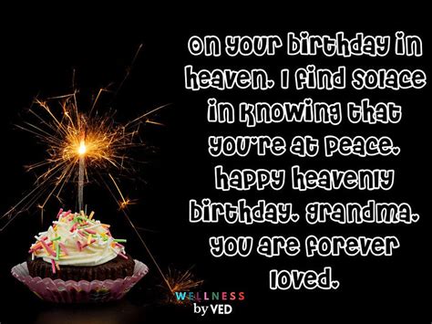 100 Happy Heavenly Birthday Grandma Wishes And Images Wellness By Ved
