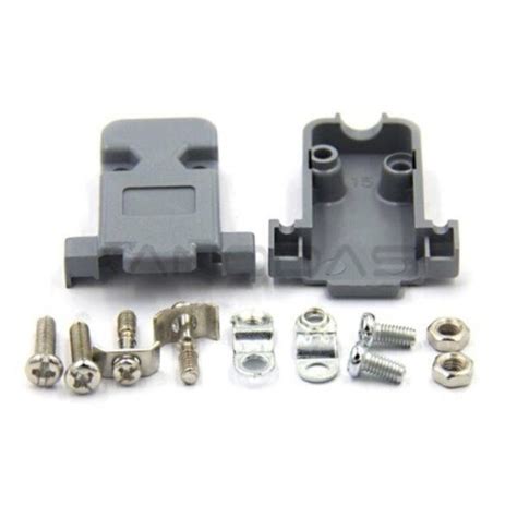 D Sub Db9 Rs232 Connector Housing 2 Pcs Diy For Dsub Socket And Plug