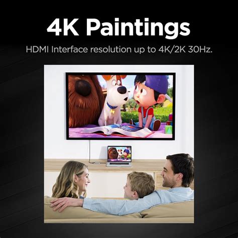 Dmes Dh5 5 In 1 Usb Hub Multi Function Adapter With Expansion Port Usb 3 0 Port X2 Hdmi Port