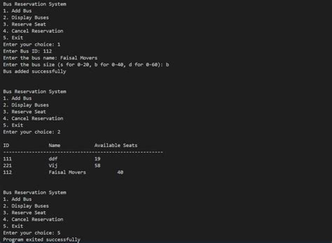 vivekanand chimrani on linkedin cprogramming busreservationsystem