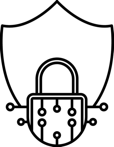 Data Encryption Line Icon Design 53558780 Vector Art At Vecteezy