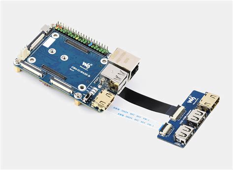 Mini Base Board Mini Computer Full Version Designed For Raspberry Pi Compute Module 4 USB HDMI