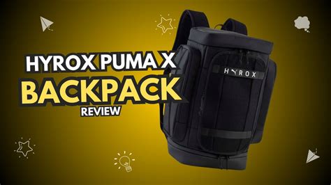 Hyrox Puma Back Pack Review Youtube
