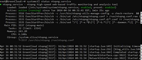 How To Install Ntopng On Debian GreenCloud Documentation