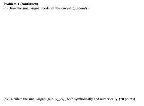 Solved Problem The Circuit Shown To The Right Is A Common Chegg