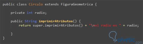 Sobrescritura De Métodos En Java Solvetic