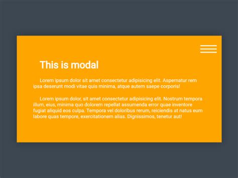 javascript modal popup code with example — codehim