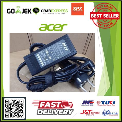 Jual Adaptor Charger Laptop Acer Aspire 19v 3 42a 5 5 1 7mm 65W Original NEW Shopee Indonesia