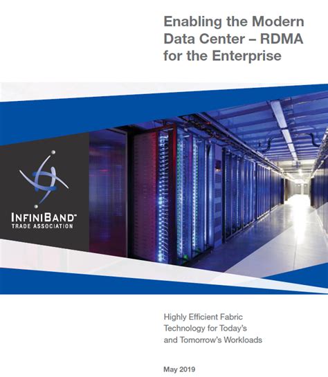 Rdma For The Enterprise Enabling The Modern Data Center Infiniband