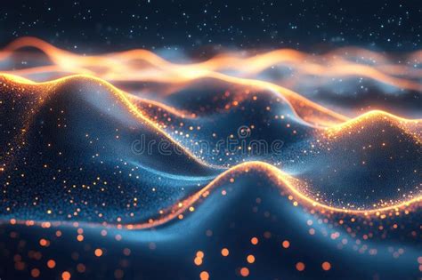 String Theory Depiction Of Quantum Strings Showcasing The Subtle