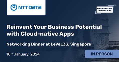 NTT Reinvent Your Business Potential With Cloud Native Apps