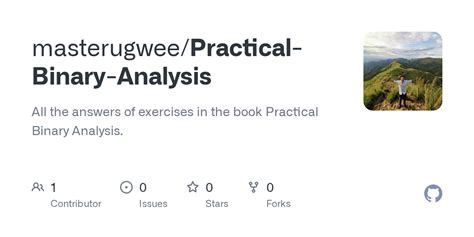 Github Masterugweepractical Binary Analysis All The Answers Of