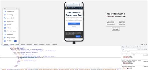 How To Inspect Element On Android Device Browserstack