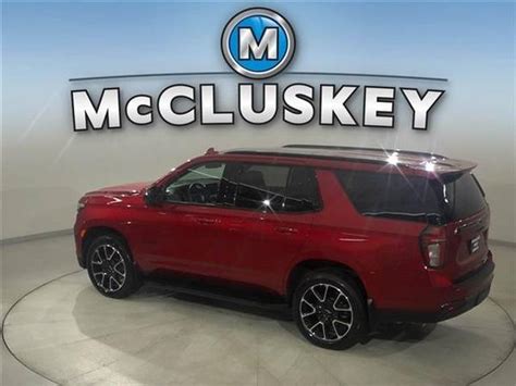 2021 Chevrolet Tahoe Rst Cherry Red Tintcoat Suv For Sale In