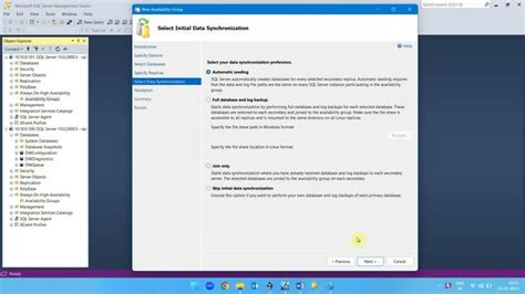 Sql Server 2019 Always On Availability Group Configuration Step By Step Guide Sql Server Sql
