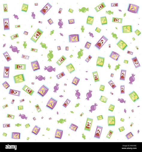 Set Of Products Vending Machine Pattern Vector Illustration Design