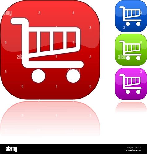 vector glossy button for web design stock vector image and art alamy
