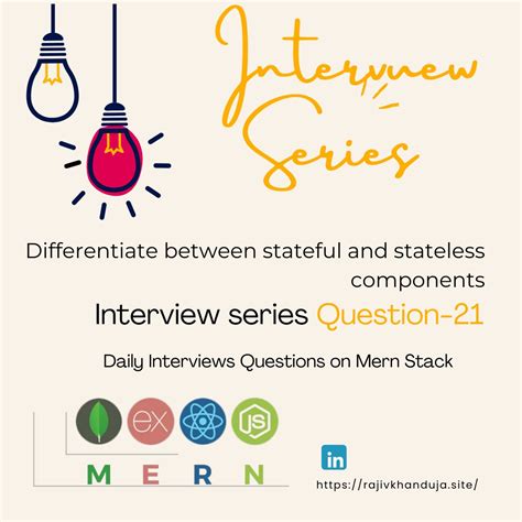 Interview Question Series 21 Stateful Vs Stateless Components In React Rajiv Khanduja Posted