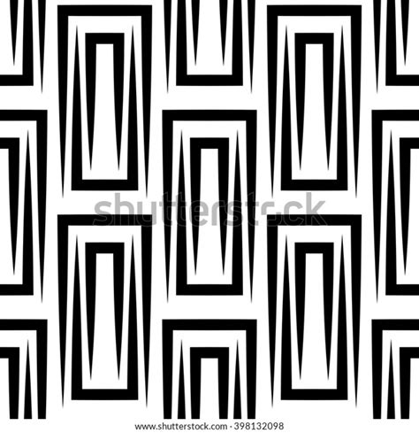 Seamless Stripe Line Pattern Vector Black Stock Vector Royalty Free 398132098 Shutterstock