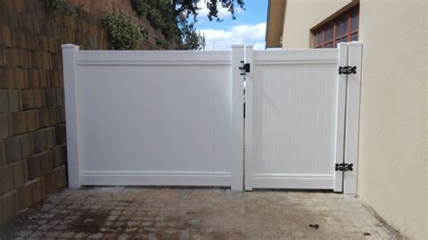 Pvc Gates And Doors Absolut Fencing