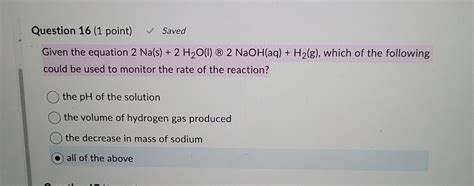 Solved Question 16 1 ﻿point ﻿savedcould Be Used To