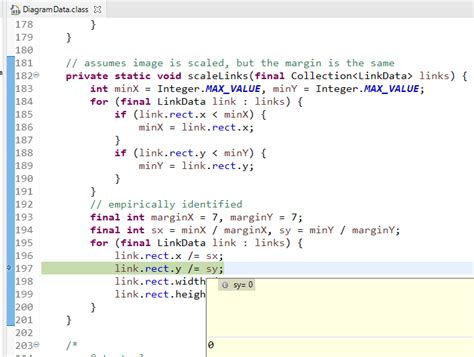 java lang arithmeticexception by zero produced for links in