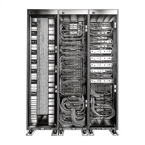Premium Ai Image Server Racks