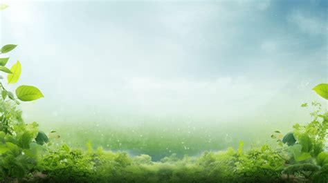 Green Environmental Protection Ecological Natural Simple Background